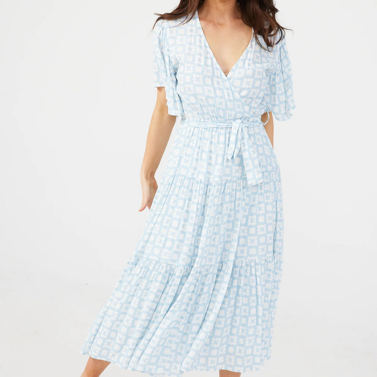 Brave + True - Reflection Dress in Code Blue - Womens Clothing - Just ...