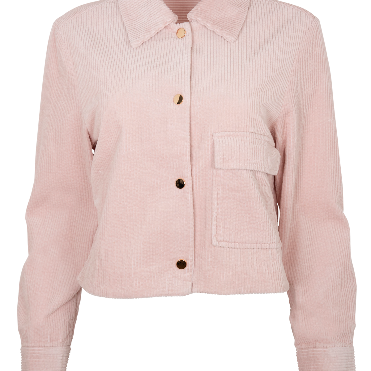 Alessandra - Charlie Cord Jacket - Womens Clothing - Petal - Pink ...