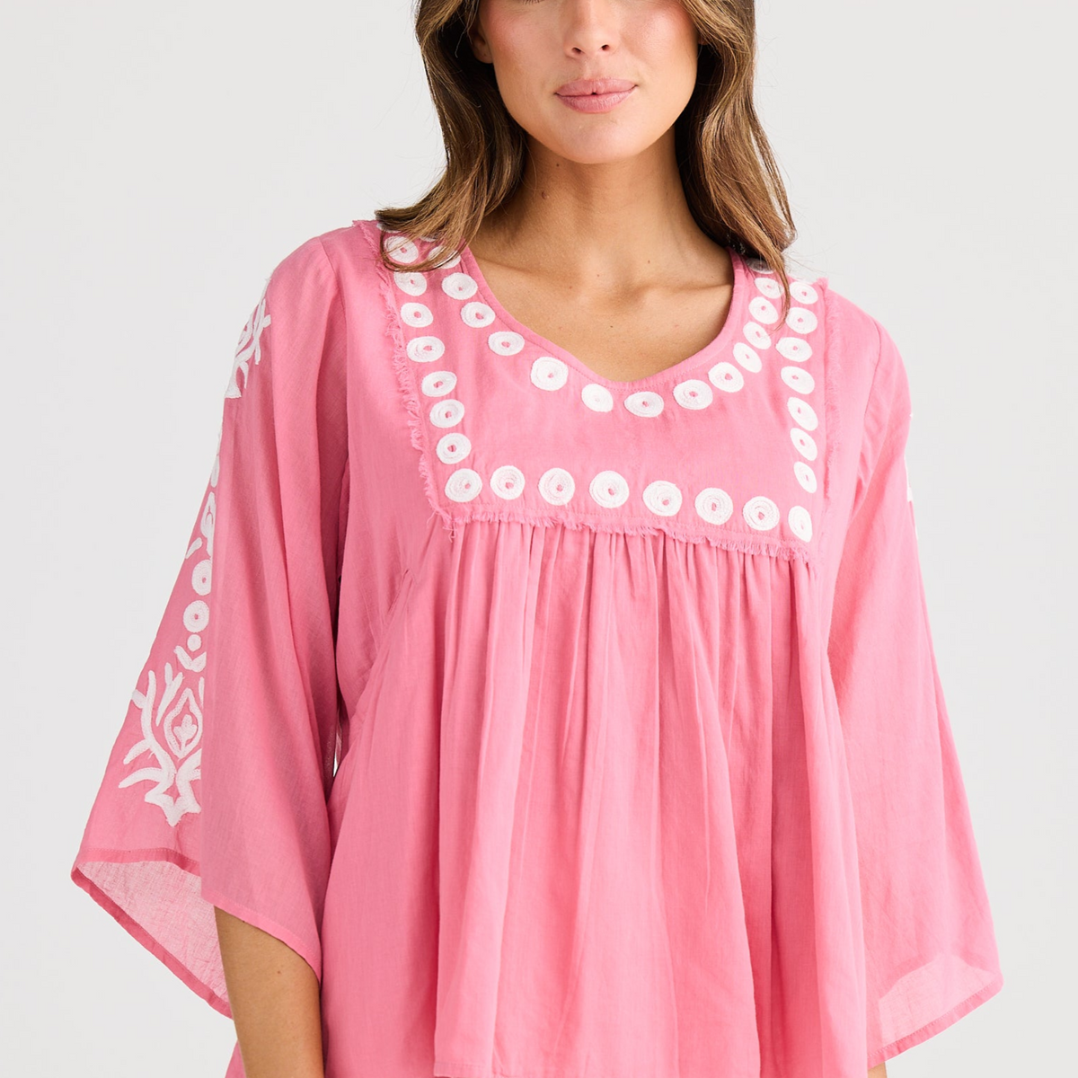 Sun Lounge Top | Cosmo Pink – ELSHAM BOUTIQUE