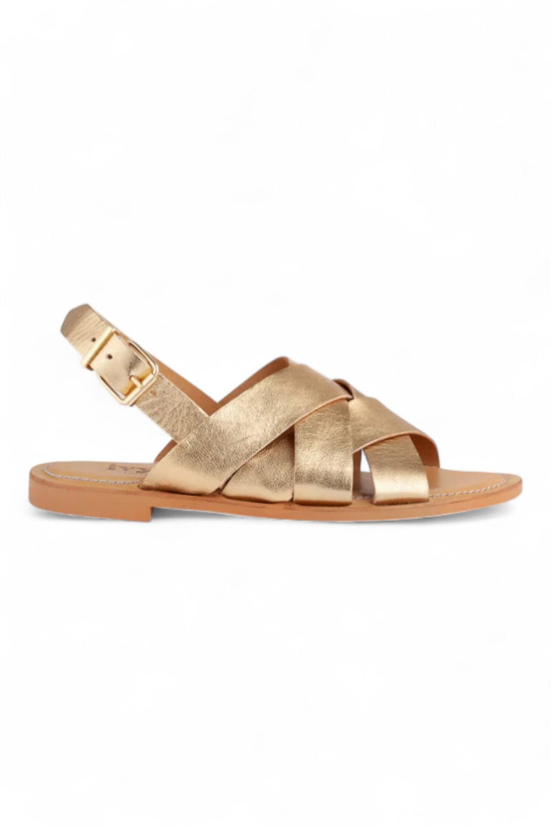 Ivylee Copenhagen - Josh Sandal in Gold - Women's Clothing - New ...