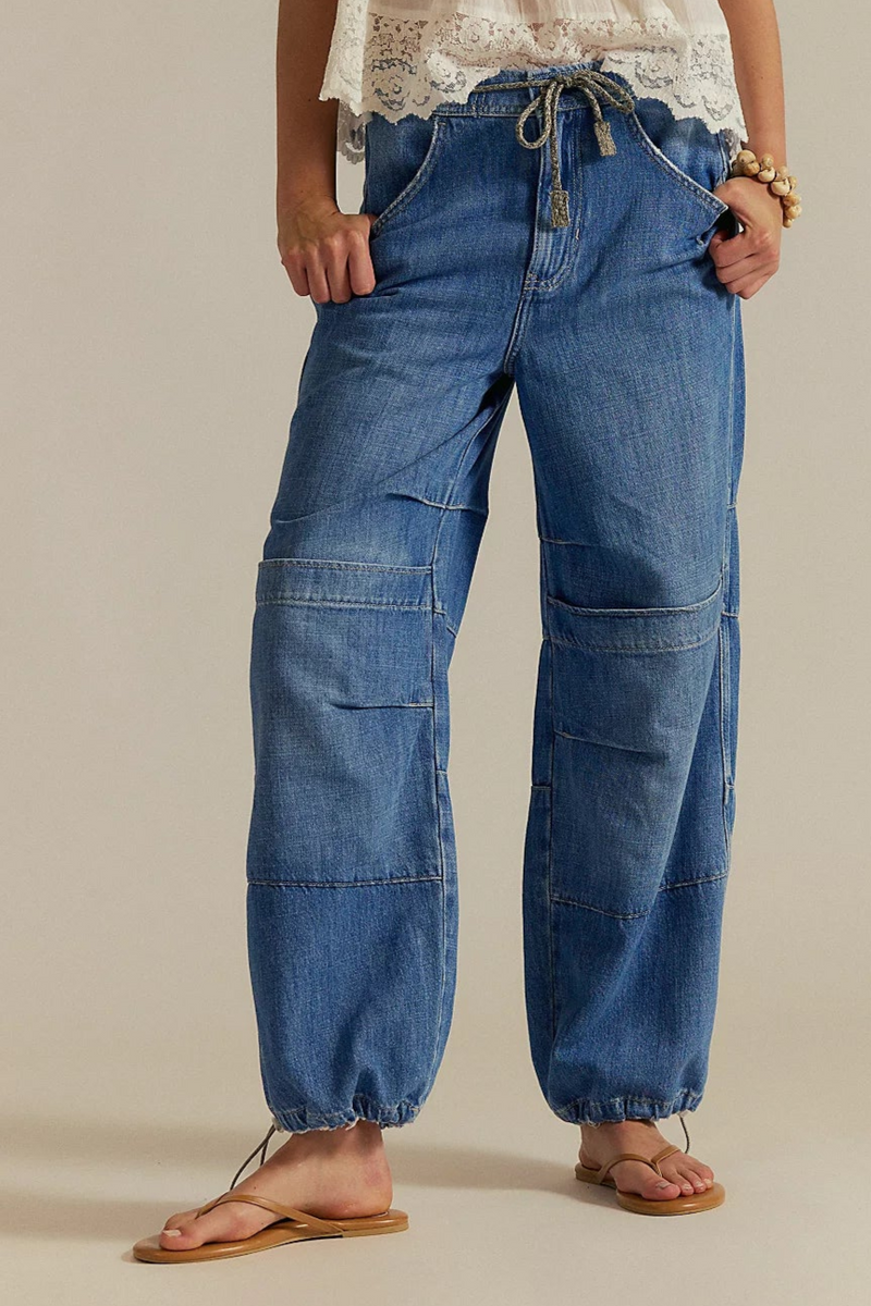 Logan Cinched Cargo Jeans | Harper – ELSHAM BOUTIQUE