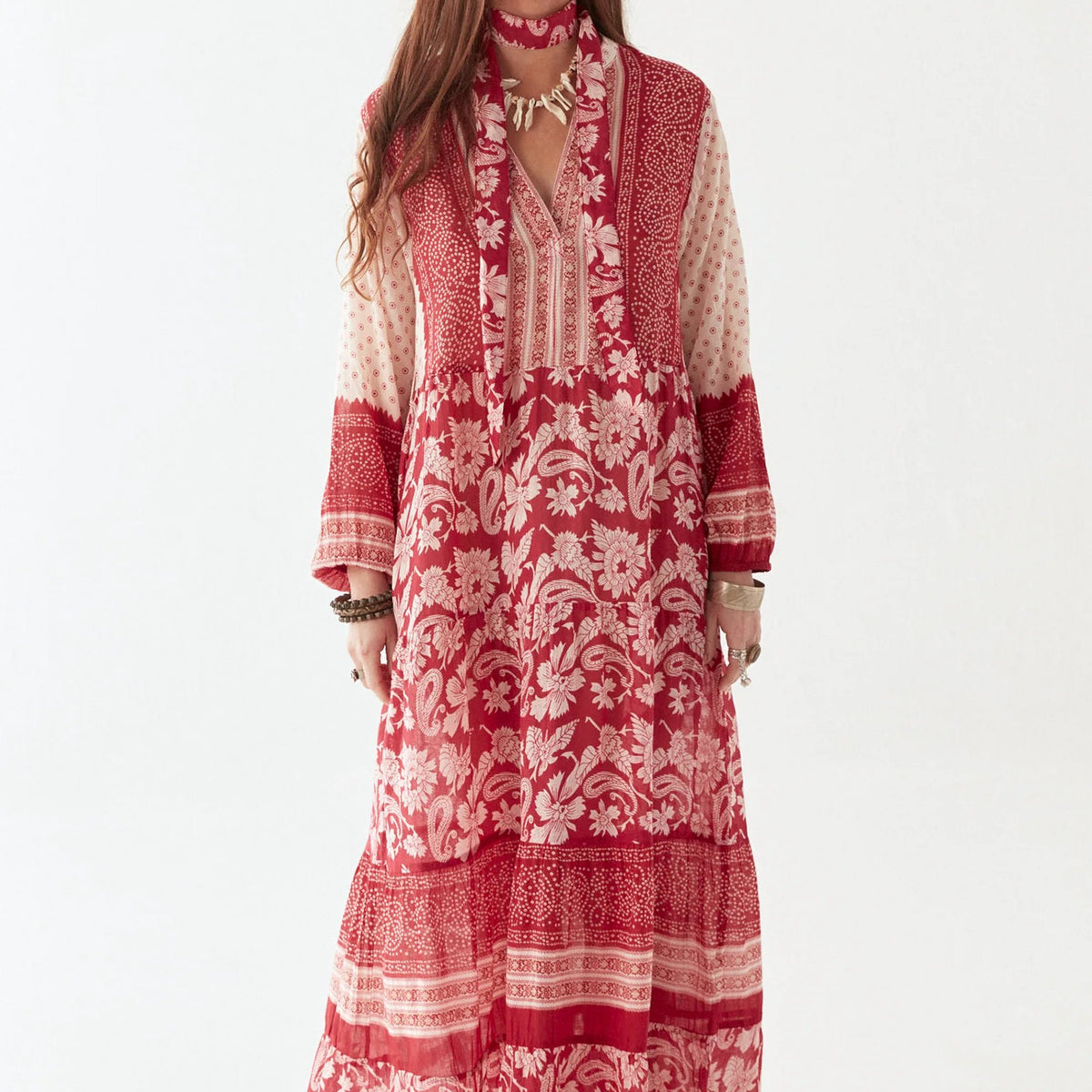 Macarena Dress | Buleria Sangria – ELSHAM BOUTIQUE