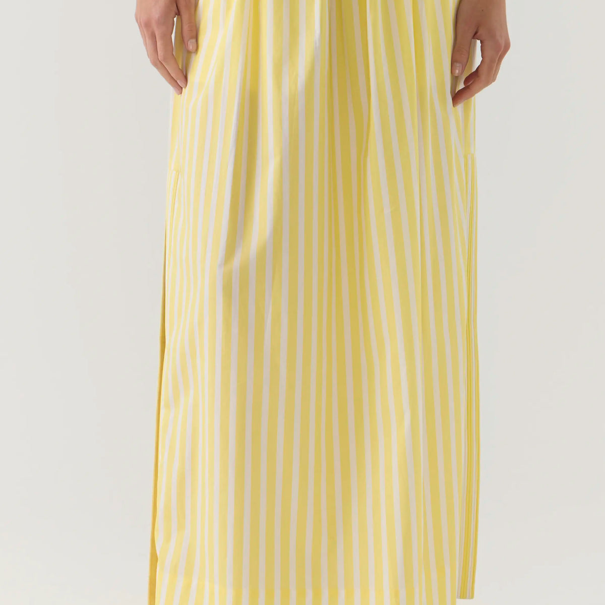 Brooke Skirt | Lemon Stripe – ELSHAM BOUTIQUE