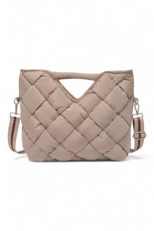 SOL AND SELENE - Revelation Tote | Nude- WOMENS ACCESSORIES - NEOPRENE ...