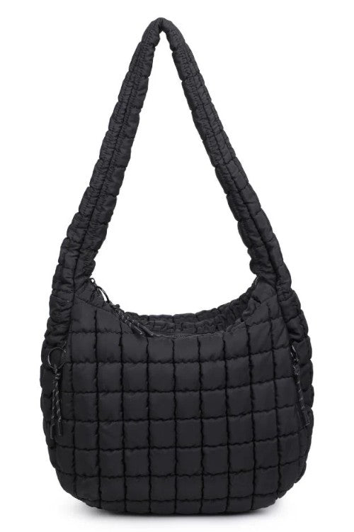 SOL AND SELENE - Revive Hobo | Black - WOMENS ACCESSORIES - SPORTY LUXE ...