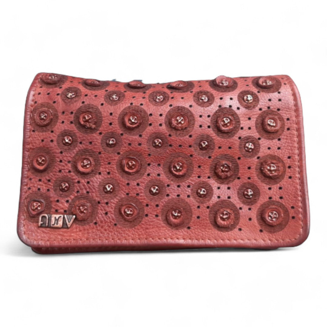 ART N VINTAGE - RIVER WALLET - WOMENS - ACCESSORIES - REDWOOD - LEATHER ...