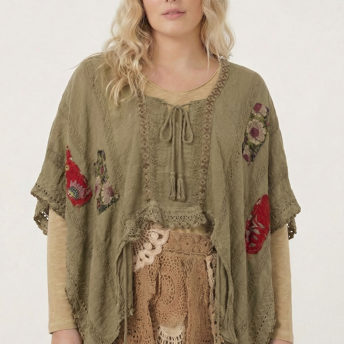 Jaded Gypsy - Garden Drift Top - women's clothing - layering piece ...