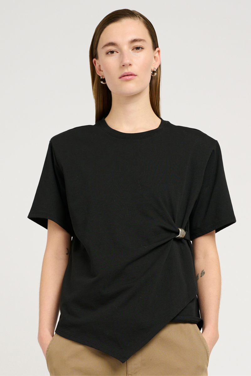 Gestuz - Samara T-Shirt in Black - Women's Clothing - new arrivals just ...