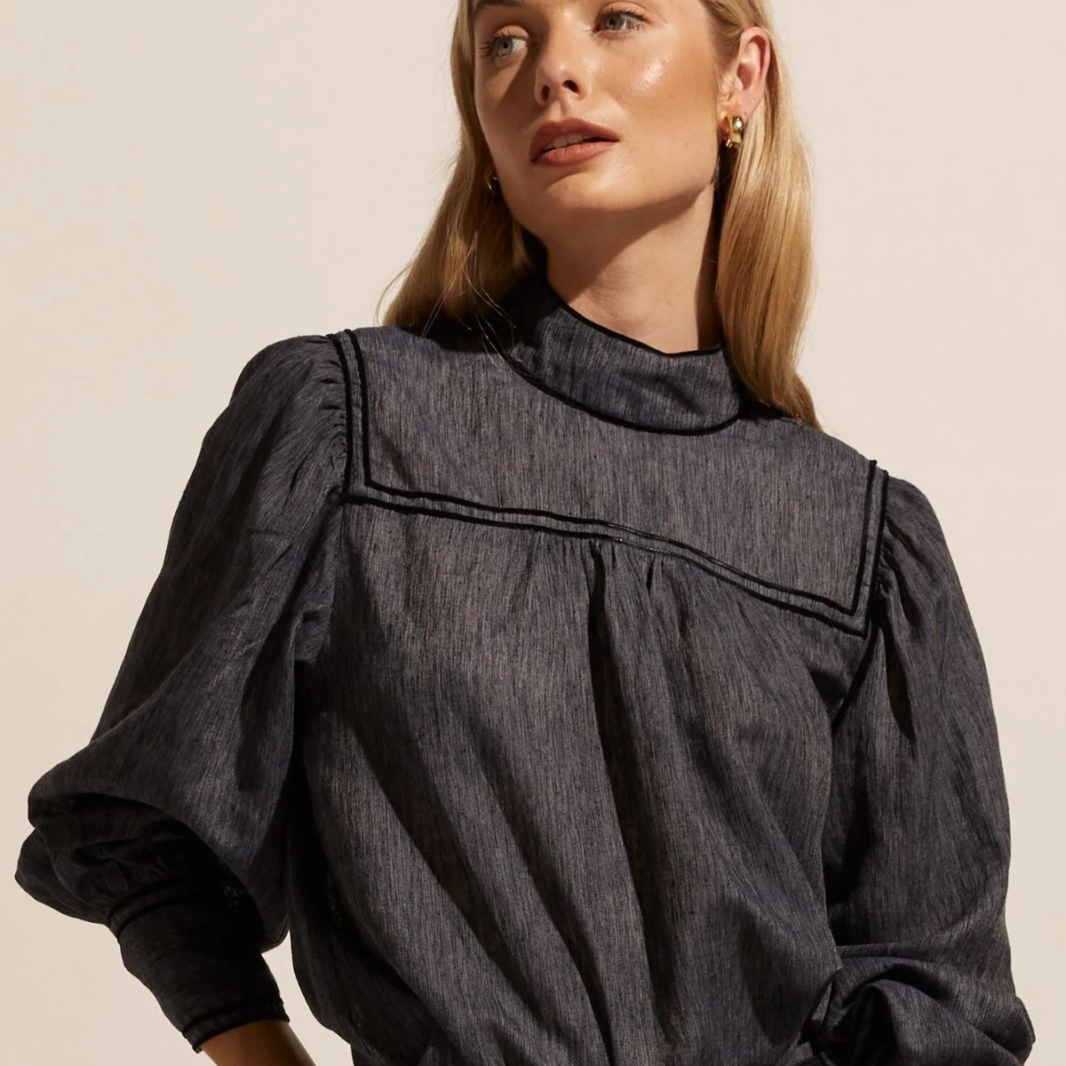 Zoe Kratzmann - Horizen Top in Charcoal - Womens Clothing - New ...