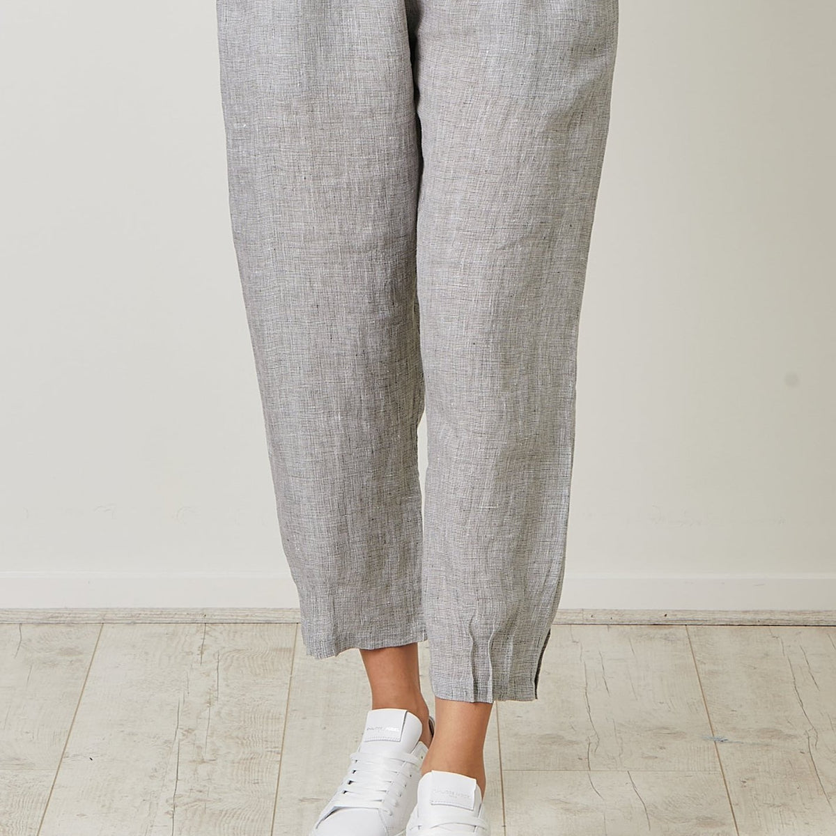 GA563 Linen Pants in Congo Houndstooth – ELSHAM BOUTIQUE