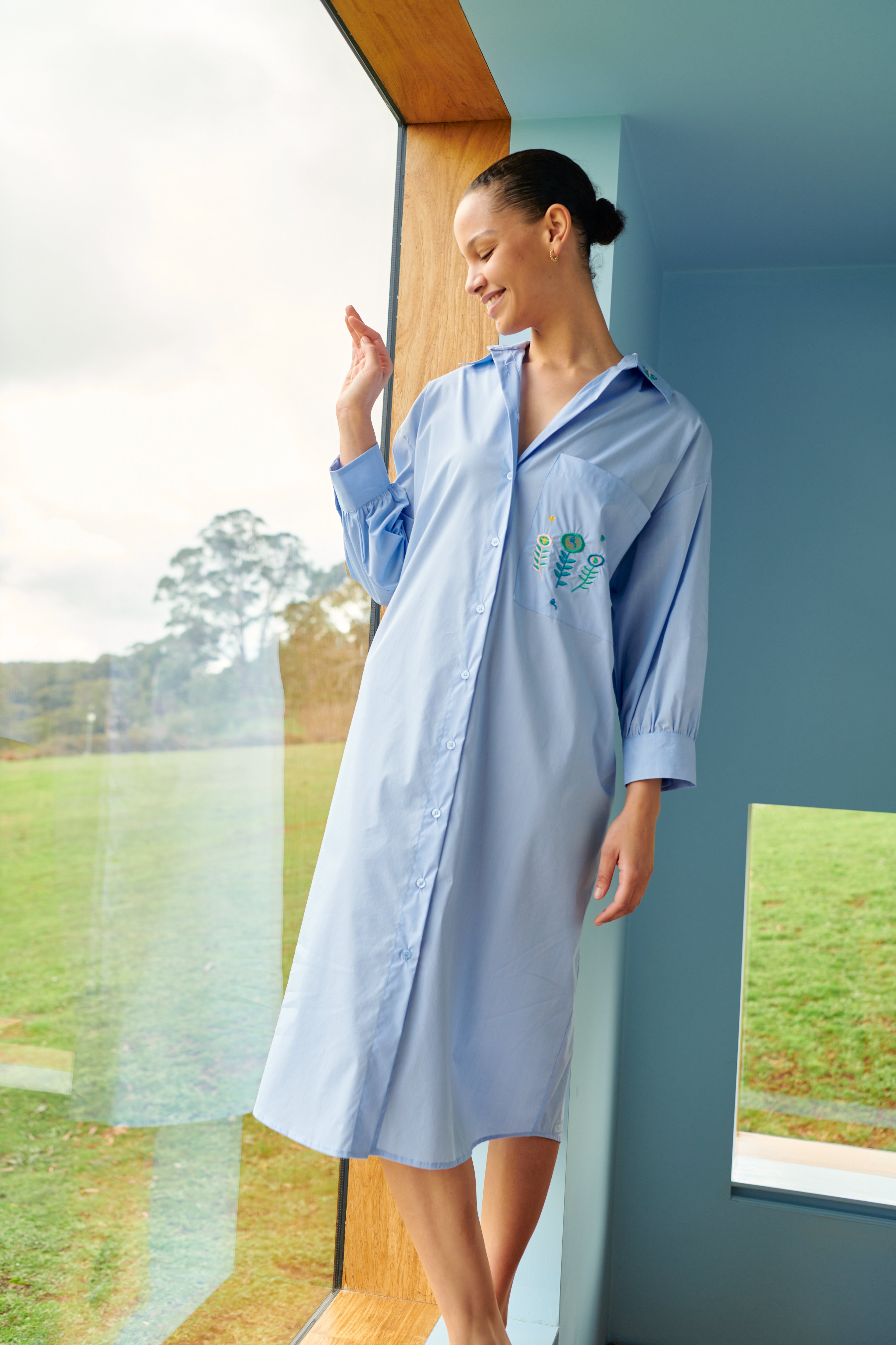 BARRY MADE - Luca Dress - Womens Clothing - New arrivals cotton shirt ...