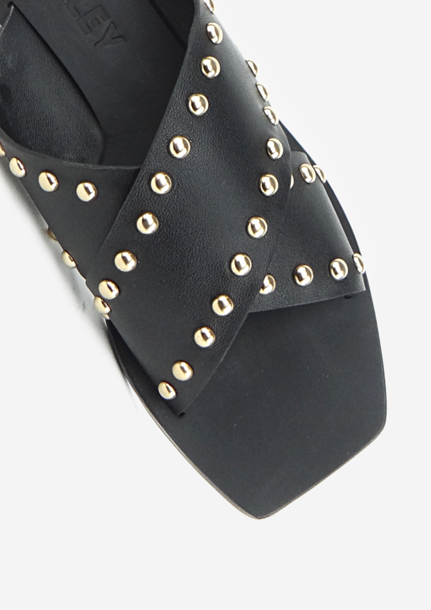 Caverley Shoes - River Slide - Womens - Leather Slides Black handmade ...