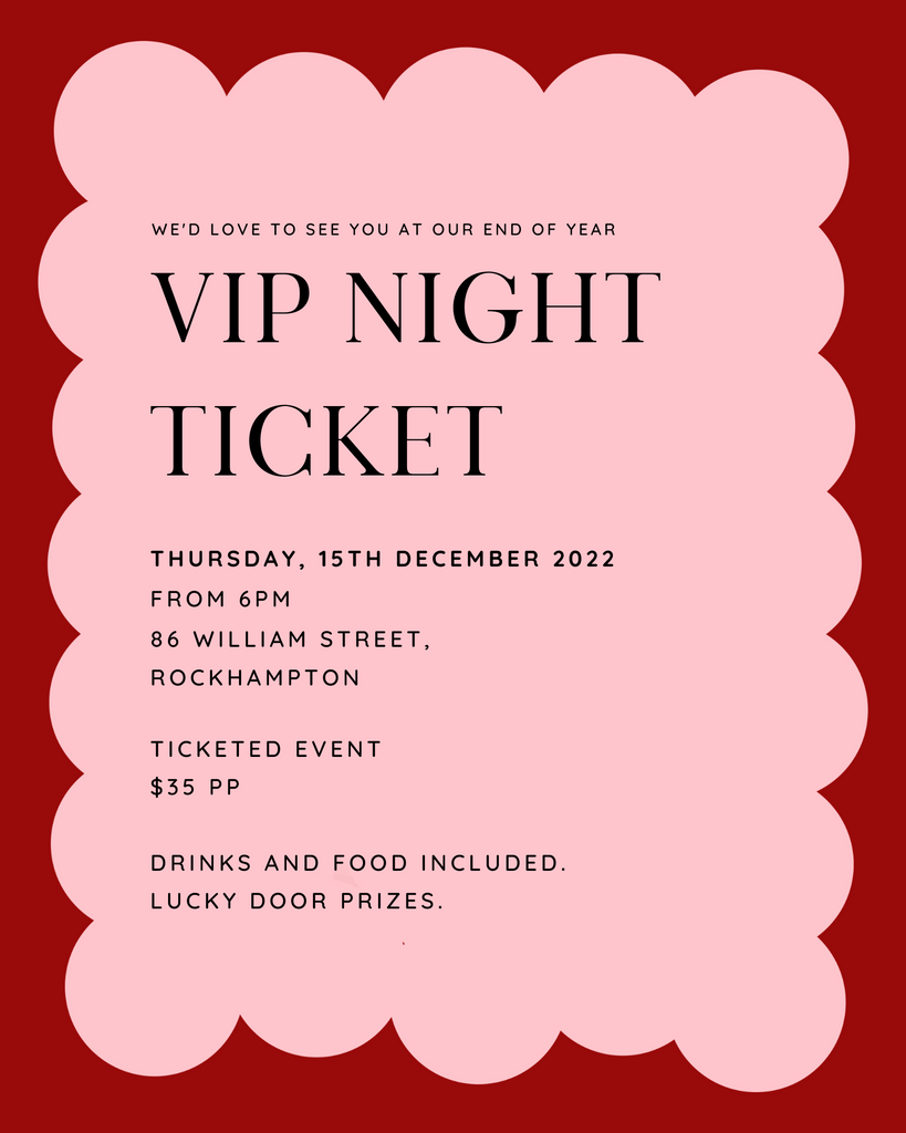 VIP NIGHT TICKET – Secret Girl Stuff