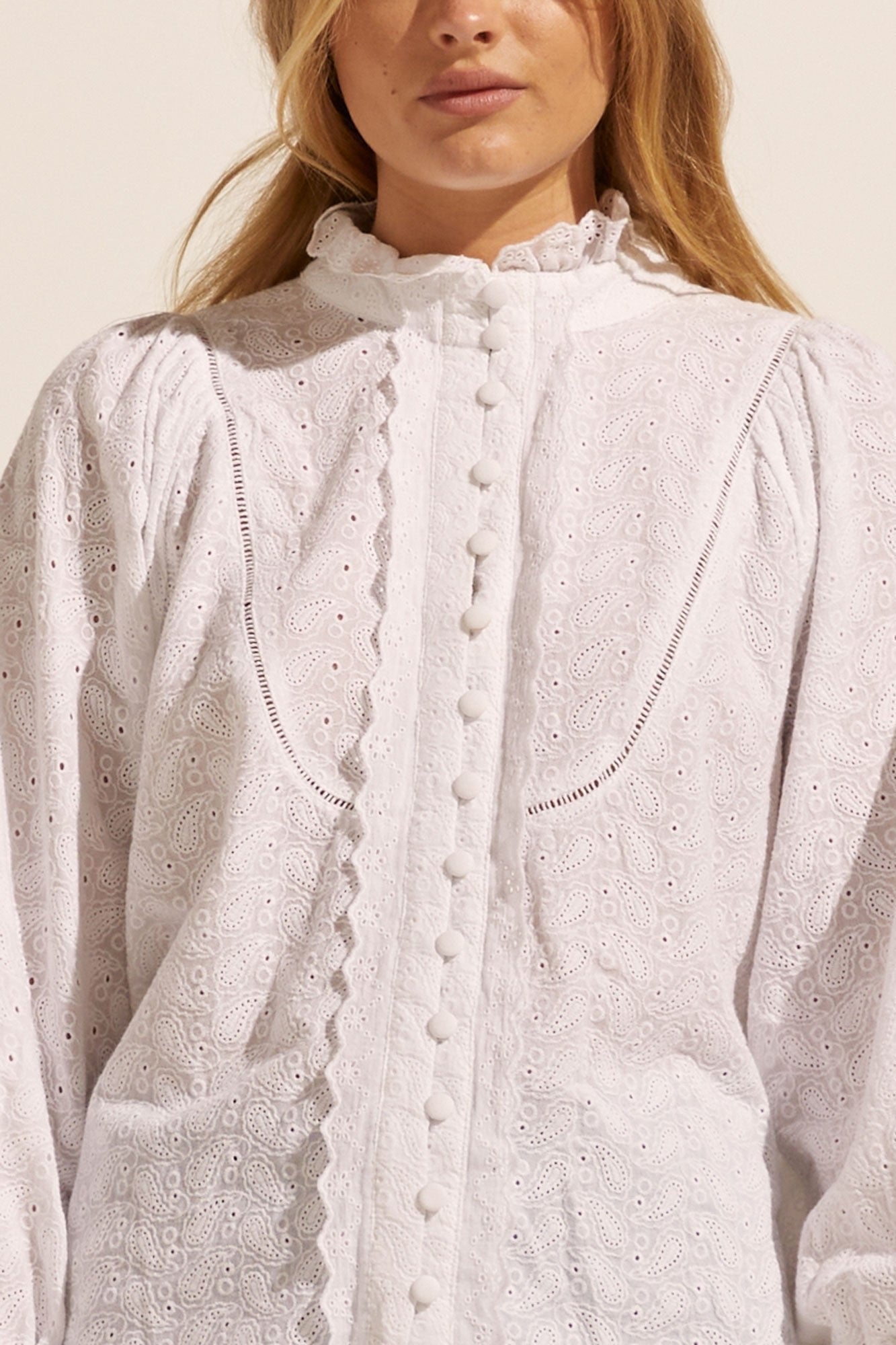 Zoe Kratzmann - Linger Top in Porcelain - Womens Clothing - New ...