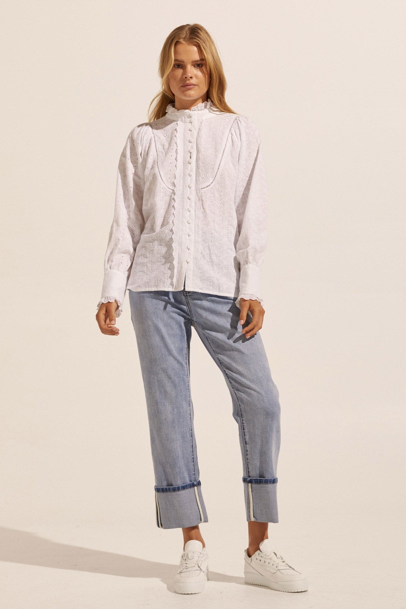 Zoe Kratzmann - Linger Top in Porcelain - Womens Clothing - New ...